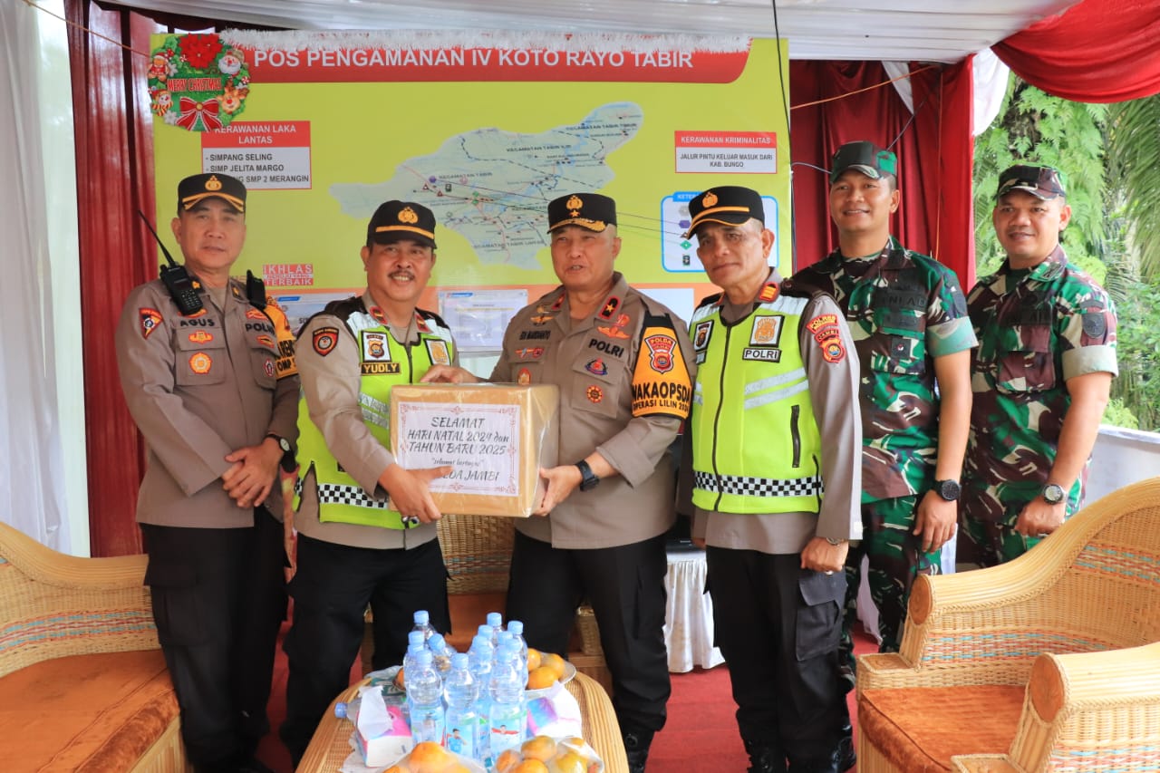 Wakapolda Jambi Cek Pos Yan Operasi Lilin - Pilardaerah.com